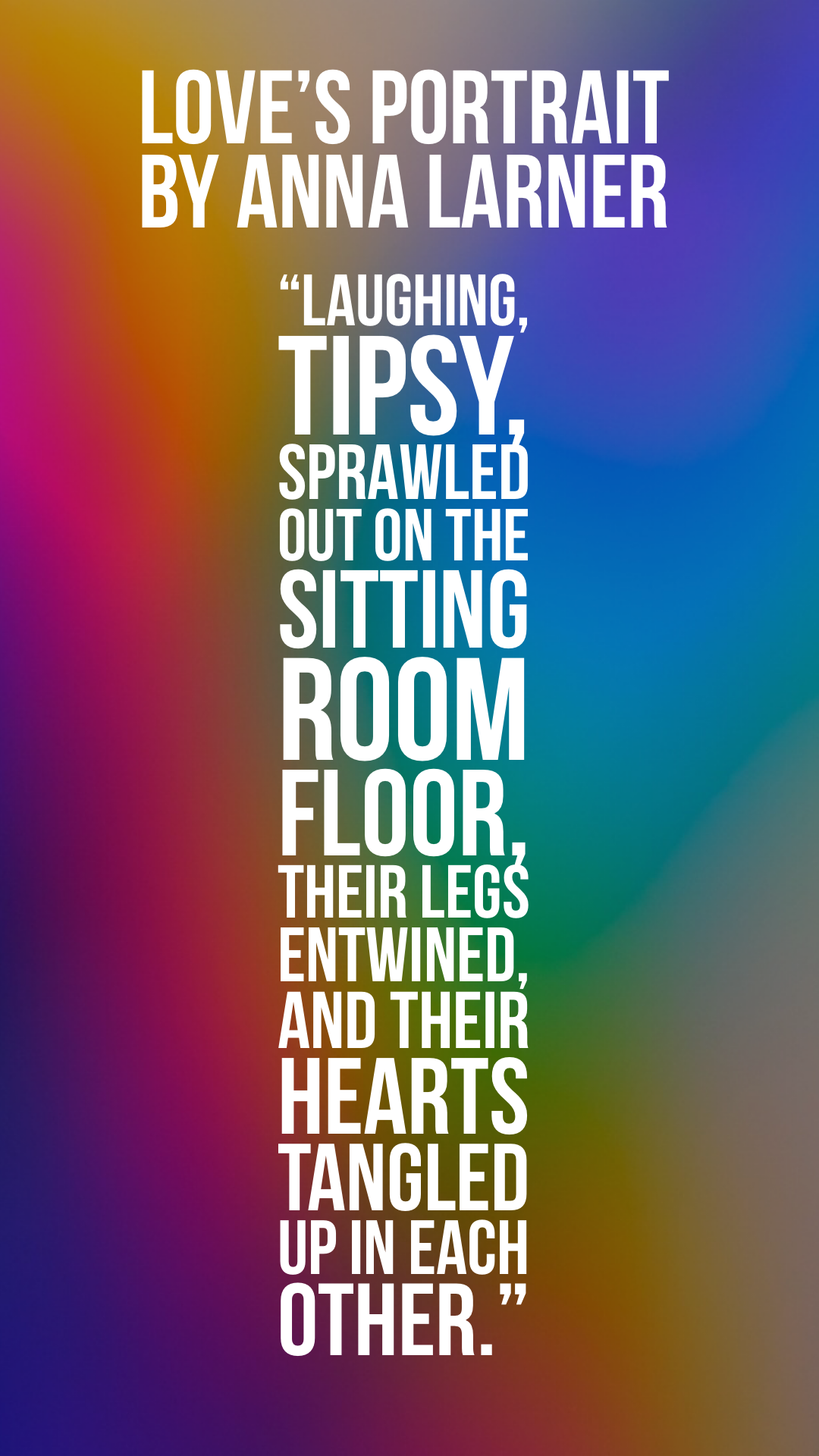 Slow-Burn Lesbian Romance | Love’s Portrait – anna larner